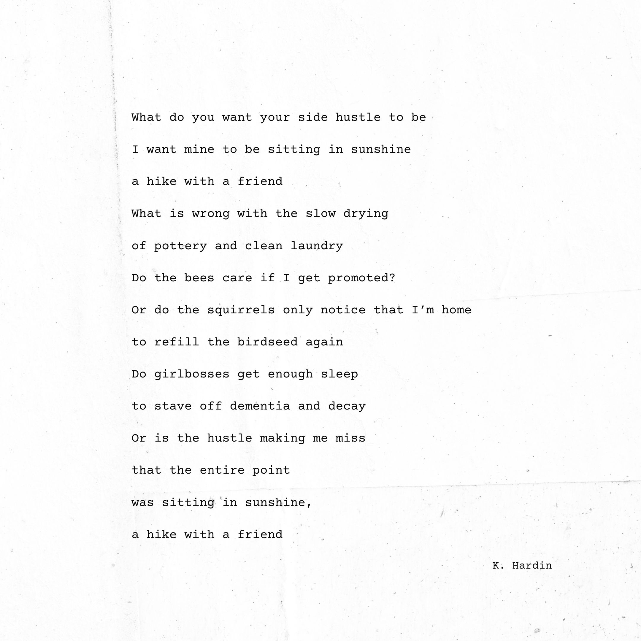 {poem} | Unbidden Grace